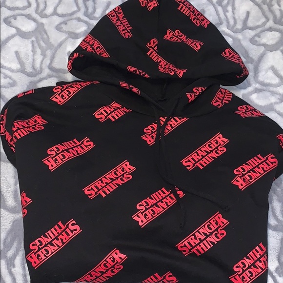 Netflix | Tops | Stranger Things Hoodie | Poshmark